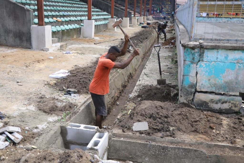 In Owerri, Ihedioha’s inauguration Committee begins Renovation at Dan ...